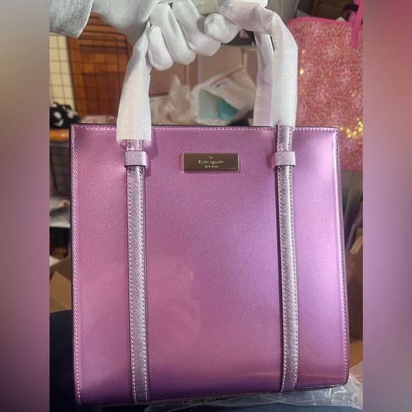 kate spade | Bags | Kate Spade Kenzie Quartz Pink Patent Saffiano ...